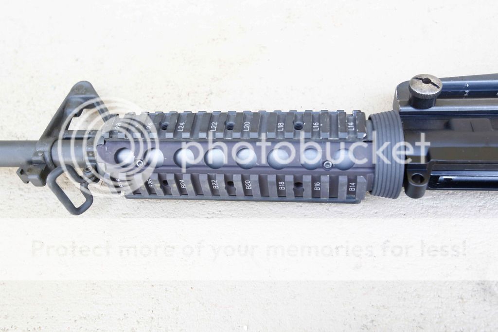 $400 M4 clone upper w Saber Defense 14.5, KAC RAS, Colt carry handle ...